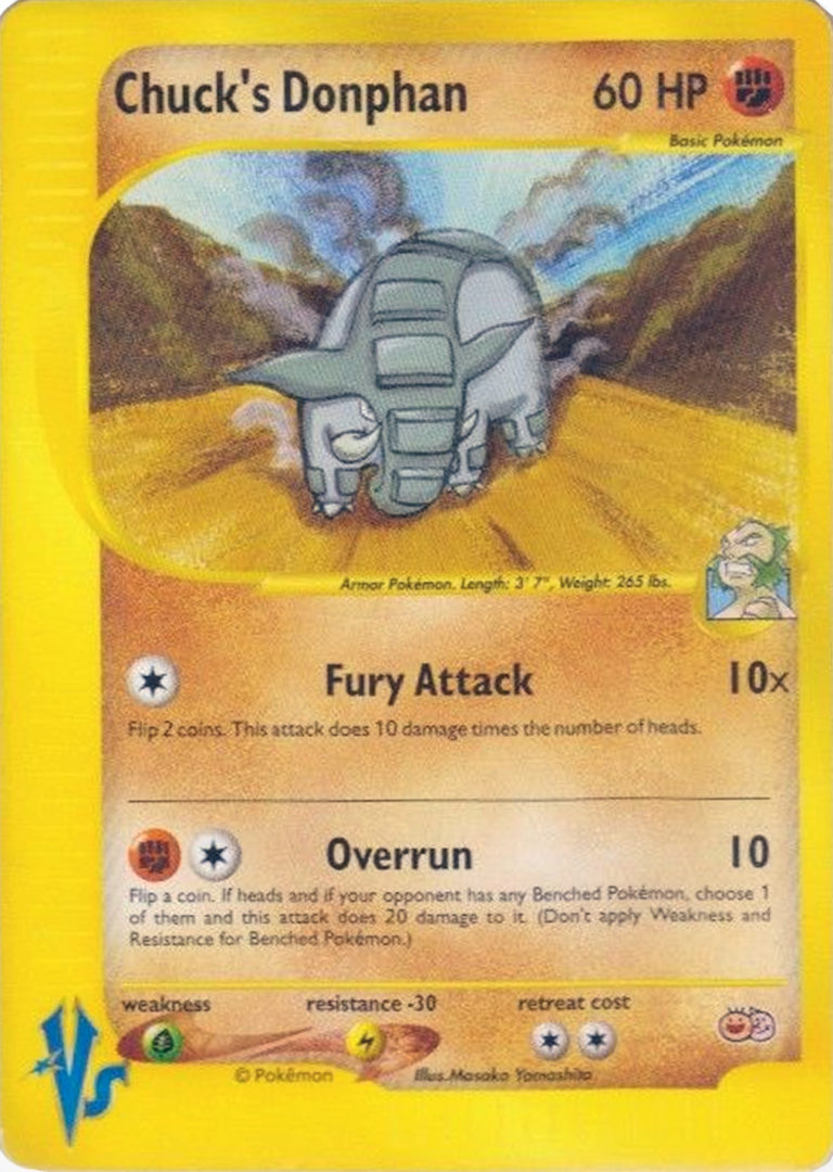 English Chuck’s Donphan (Tropical Mega Battle 2001) (VS Tropical Mega ...