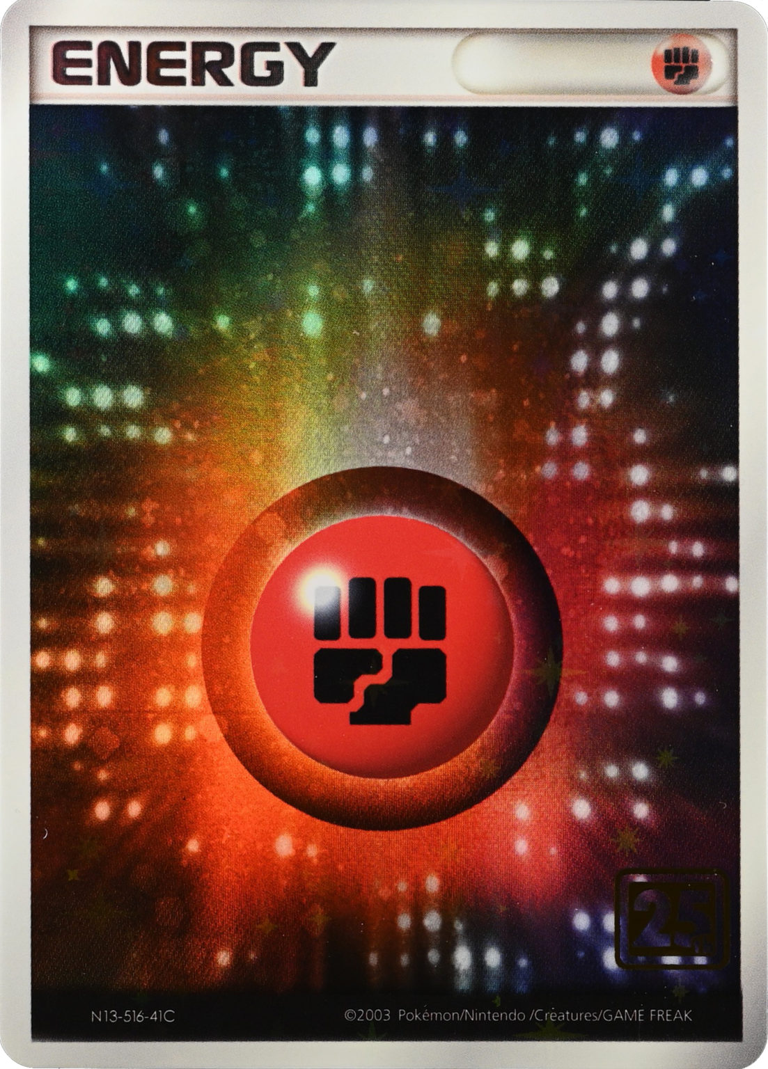 Fighting Energy ( Pokemon Card Game 25th Anniversary Creatures ...