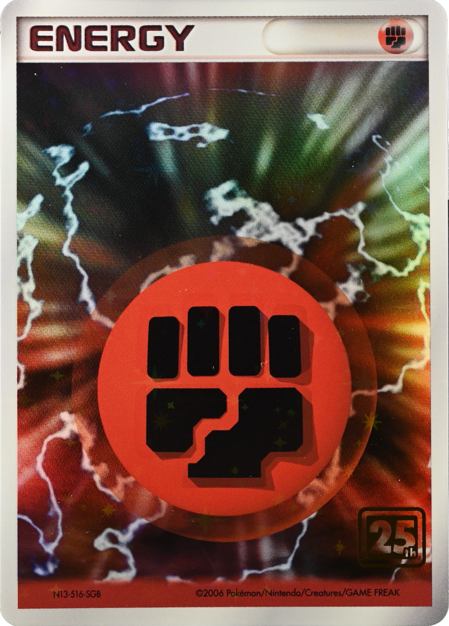 Fighting Energy ( Pokemon Card Game 25th Anniversary Creatures ...