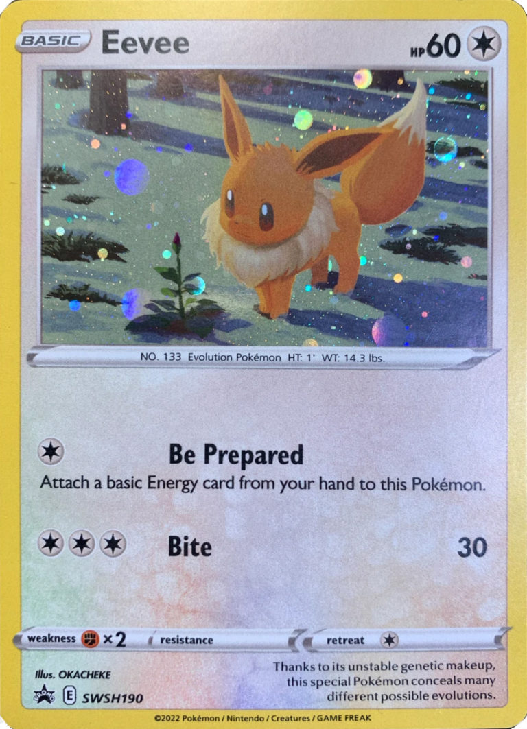 Eevee (SWSH190 English Promo) - Pokumon