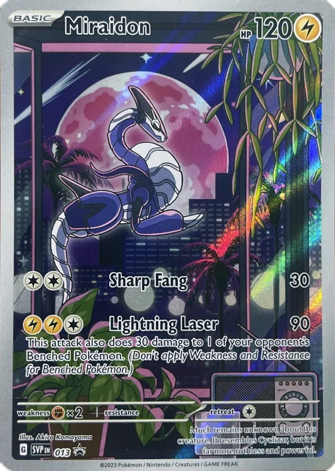 Miraidon ex (SVP013 English Promo) - Pokumon