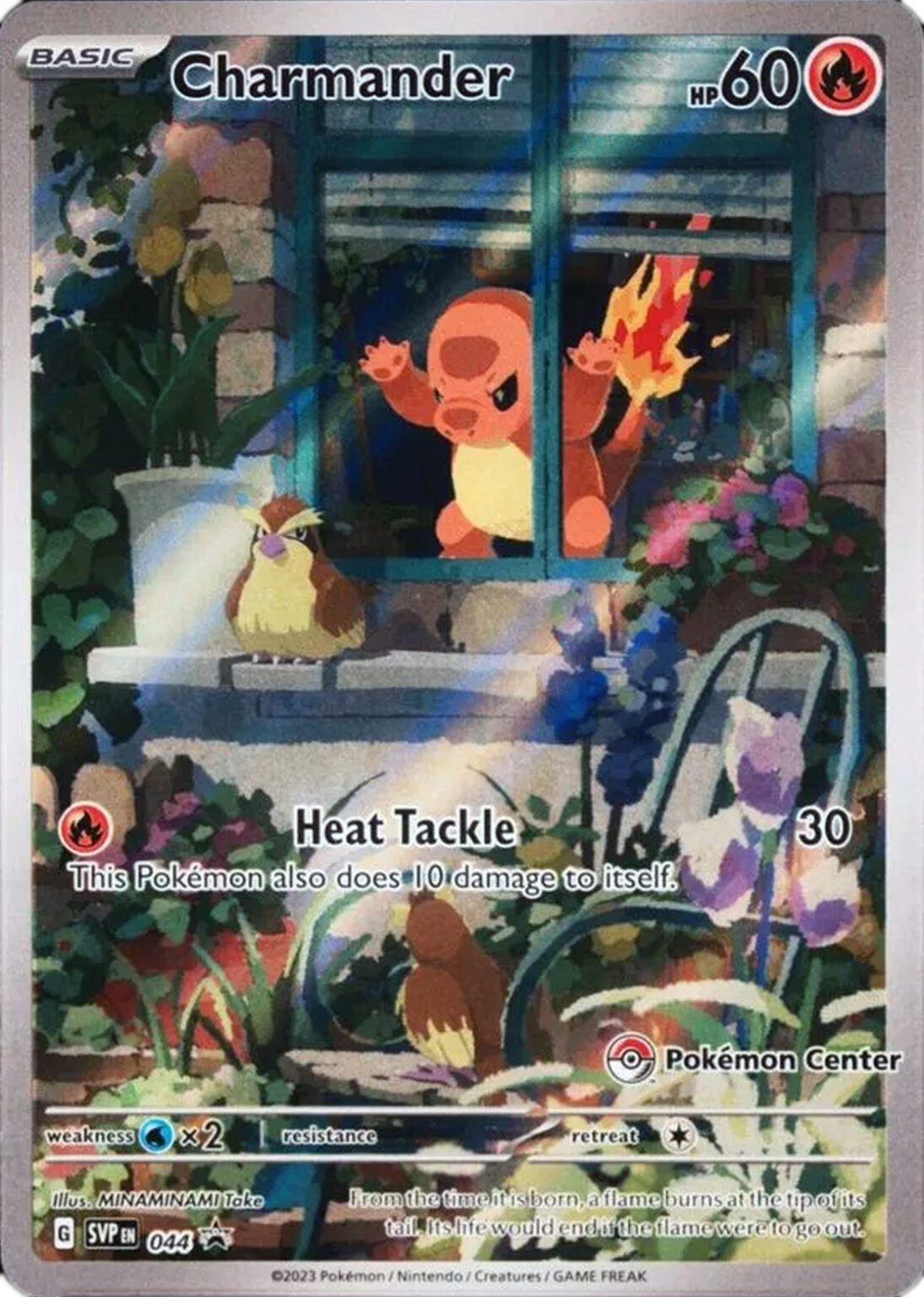 Pokemon Center Stamp Charmander (SVP044 English Promo) - Pokumon
